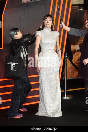 Rina Sawayama at the 'John Wick: Chapter 4' film premiere, London, UK ...