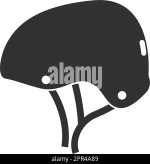 Skateboard helmet icon design illustration Stock Vector Image & Art - Alamy