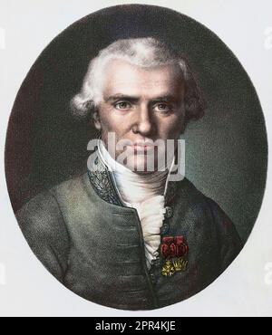 Gaspard Monge (1746-1818), French mathematician and chemist, the ...
