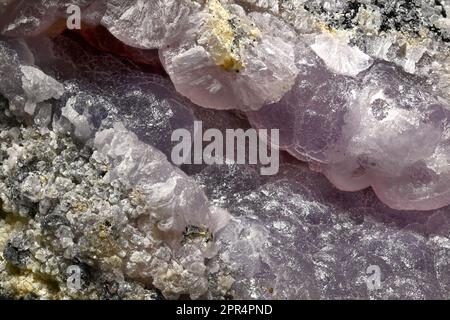 Purple botryoidal Smithsonite (zinc carbonate) from Mexico Stock Photo ...