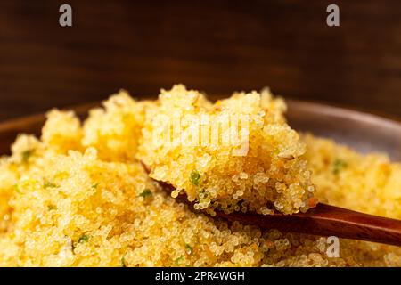 Seasoned flying fish roe with mixed vegetables Stock Photo - Alamy