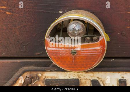 Old turn signal, antique car, many years old Stock Photo - Alamy