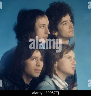 Scottish rock group Pilot photographed in London in 1978 Stock Photo ...