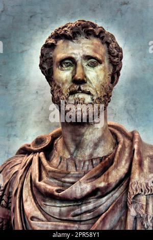 Antoninus Pius (86-161). Roman Emperor (138-161). Apotheosis of the ...
