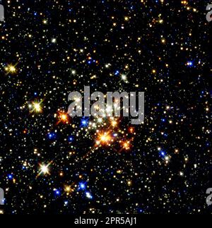 NASA's Hubble Space Telescope (HST) captured stunning images of stars ...