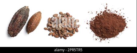 Variety of cocoa beans Stock Photo - Alamy