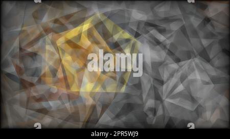 Cubes and triangles hand draw digital art Stock Photo - Alamy