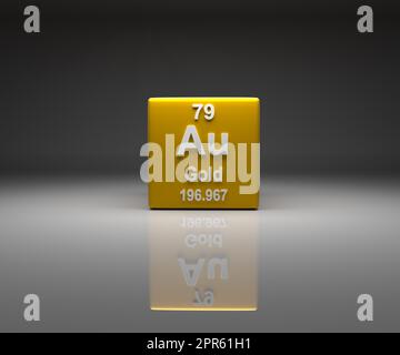 3d Periodic table design for gold Stock Photo - Alamy