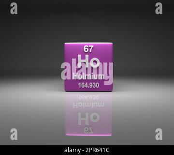 Holmium is a chemical element with the symbol Ho and atomic number 67 ...
