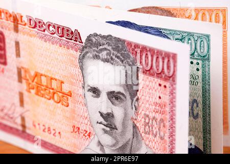 Cuban money - Peso - Foreign Exchange Certificate a business background ...