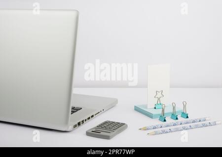 Close-up of a calculator placed on a desk, representing office work ...