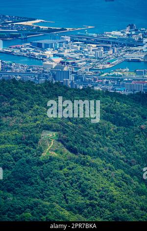 Scenery from Rokko Garden Terrace Stock Photo - Alamy