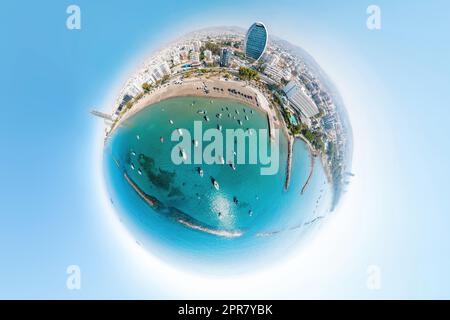 360 Degree Panoramic view of Limassol, Cyprus Stock Photo - Alamy