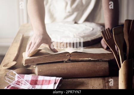 cooking hobby leisure traditional culinary recipe Stock Photo - Alamy