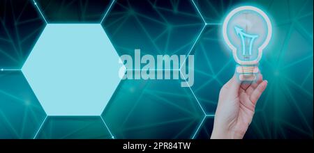 Chart and hexagon Stock Photo - Alamy