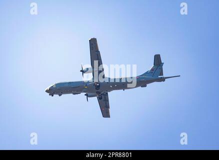 Turkish Naval Forces MELTEM III Naval Patrol Aircraft is on patrol ...