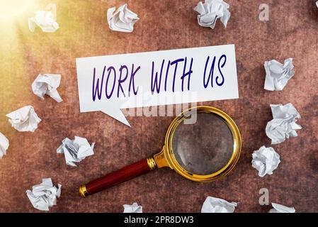 Teamwork Bubble Showing Working Together And Unity Stock Photo - Alamy
