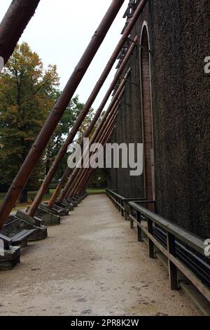 Gradierwerk graduation tower Stock Photo - Alamy