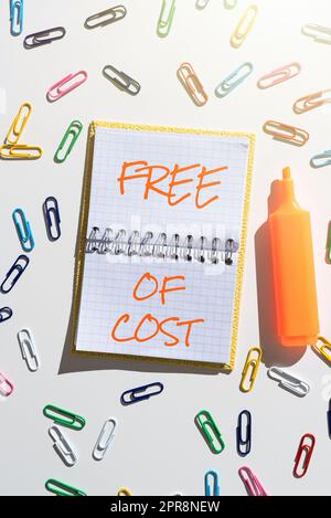 Inspiration showing sign Free Sample. Business concept portion of ...