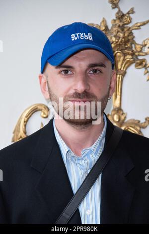 Paris, France. 26th Apr, 2023. Beka Gvcshiani attending the COS Atelier ...