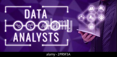 Conceptual display Data Analysts. Concept meaning Programmer Design and Create Report Identifies ...