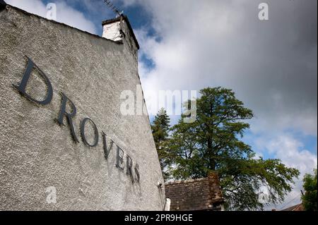The Drovers Inn, Memus, Angus Scotland Stock Photo - Alamy