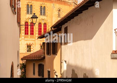 famous barolo castel and village in Italy Stock Photo - Alamy