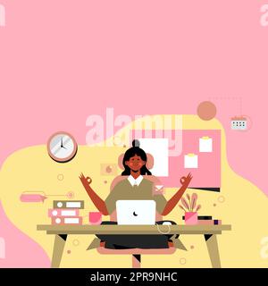 Tidy Workspace Setup, Smart Office Arrangement, Study Table, Taking ...