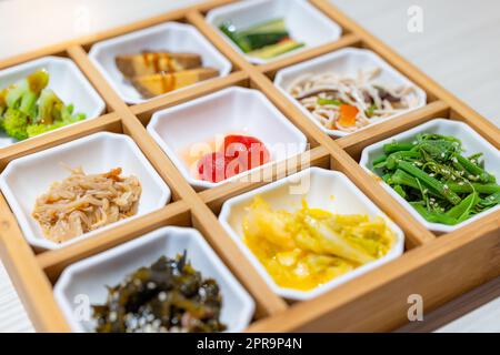 Stack of appetizer in chinese restaurant Stock Photo - Alamy