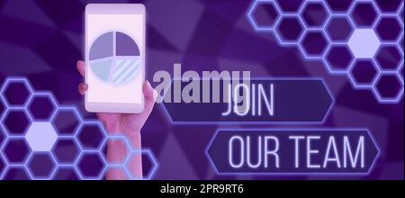 Handwriting Announcement text showing Team Work. Business concept for ...