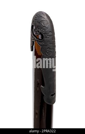 'Kojiri' is the end of the Japanese sword's scabbard or the protective ...