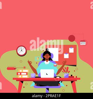 Tidy Workspace Setup, Smart Office Arrangement, Study Table, Taking ...