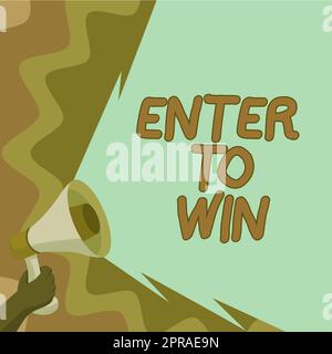 Text sign showing Win. Word for achieving victory in a fight contest ...