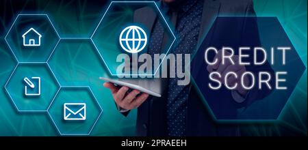 Businessman presenting financial report online to colleague, clever ...