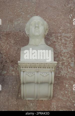 Bust of Paracelsus aka Theophrast von Hohenheim at Walhalla temple by ...