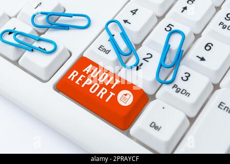 Conceptual caption Audit Report. Business approach An appraisal of ...