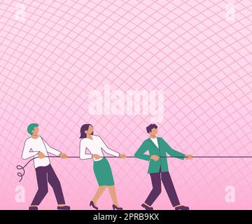 Lady Drawing Brainstorming New Solutions Surrounded With Question Marks ...