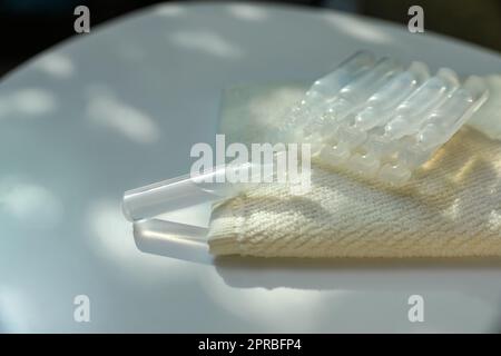 Single dose ampoules of sterile isotonic sea water solution and nasal ...