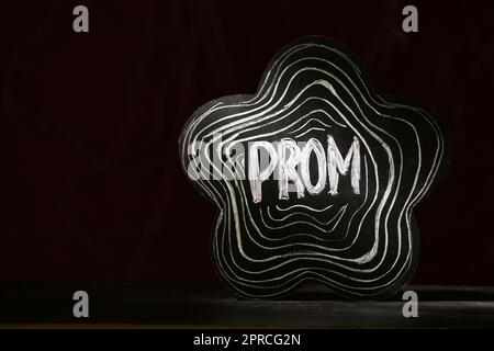 Word PROM on dark background with blurred lights Stock Photo - Alamy