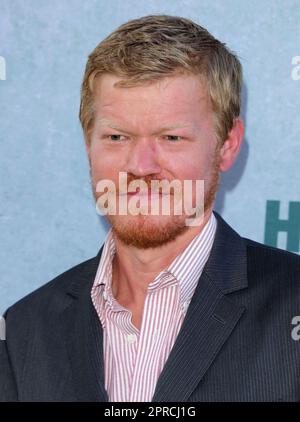 Jesse Plemons arrives at the premiere of "Love and Death" on Wednesday ...