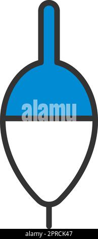 Icon Of Float. Bold outline design with editable stroke width. Vector ...