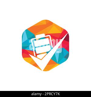 Battery check mark vector logo design template. Vector illustration of ...