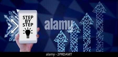 Text sign showing Road To Success. Conceptual photo studying really ...