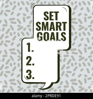 Set smart goals symbol. Concept words Set smart goals on wooden blocks ...