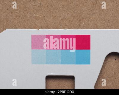 color bars for print quality control Stock Photo - Alamy