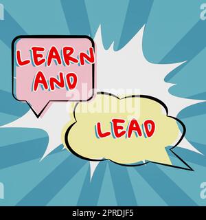 Improve your skills word on office table with computer, coffee, notepad ...