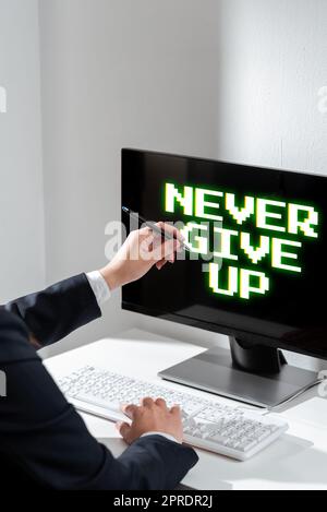 i quit! - pen concept Stock Photo - Alamy