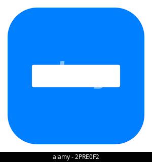 Minus and app icon Stock Photo - Alamy