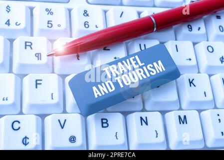 Inspiration showing sign Travel And TourismTemporary Movement of People ...
