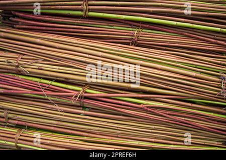Red Green Raw Jute Texture background. This is the Called Golden Fiber ...